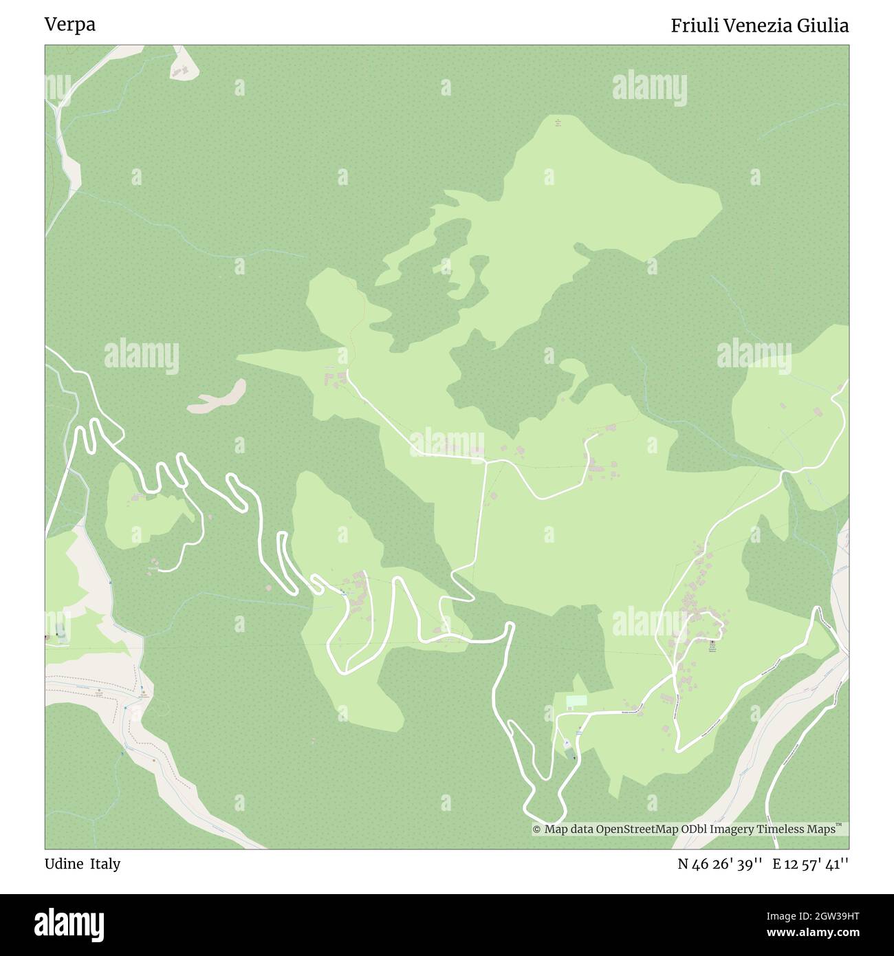 Verpa, Udine, Italien, Friaul Julisch Venetien, N 46 26' 39'', E 12 57 ...