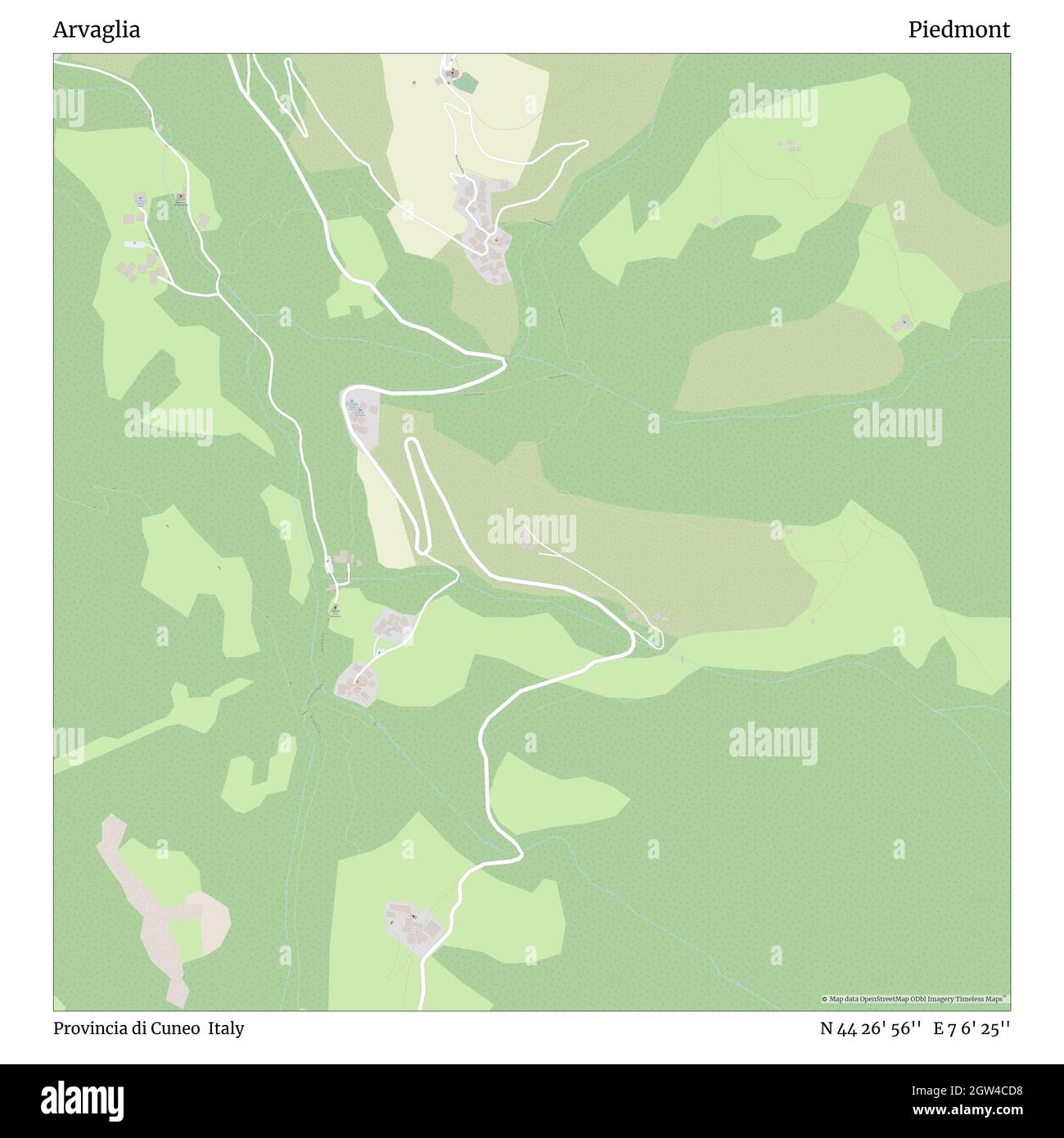 Karte von cuneo -Fotos und -Bildmaterial in hoher Auflösung – Alamy