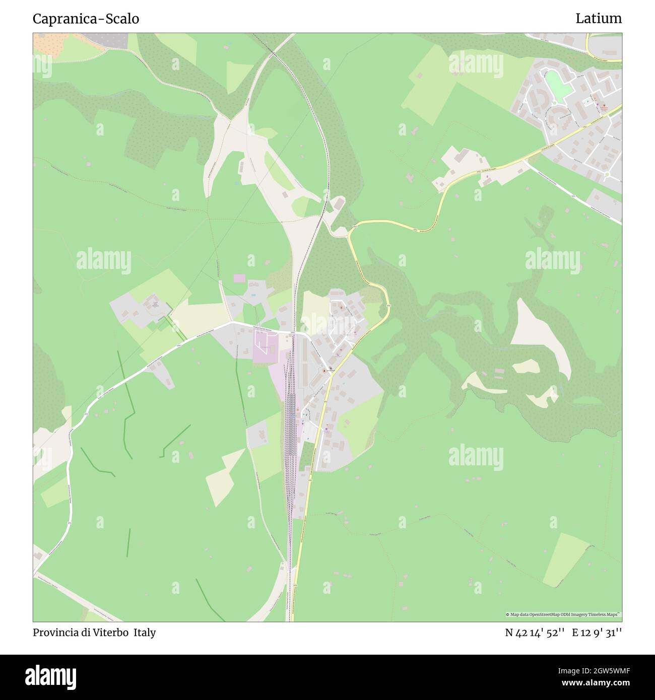 Karte von viterbo -Fotos und -Bildmaterial in hoher Auflösung – Alamy