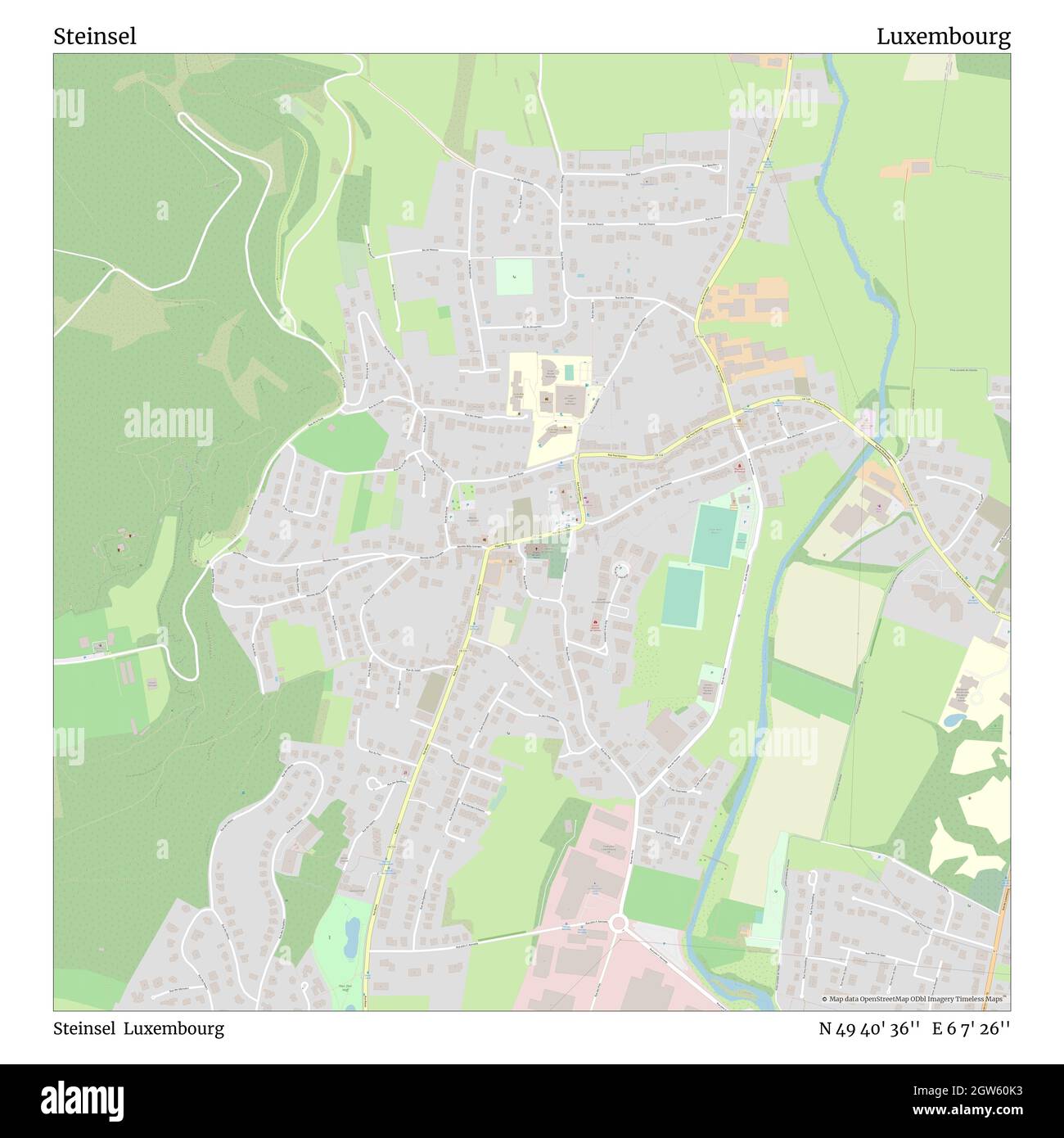 Steinsel, Steinsel, Luxemburg, Luxemburg, N 49 40' 36'', E 6 7' 26 ...