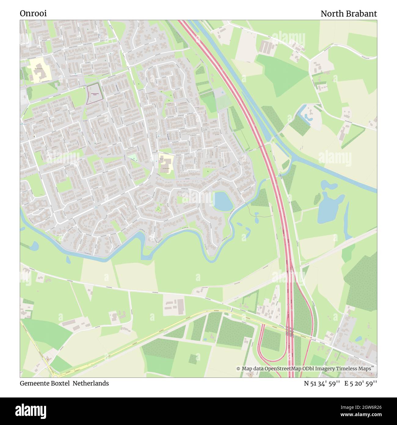 Onrooi, Gemeente Boxtel, Niederlande, Nordbrabant, N 51 34' 59'', E 5 ...