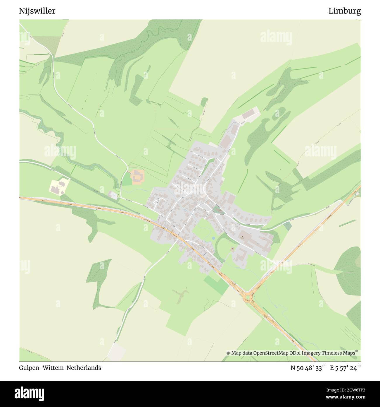 Nijswiller, Gulpen-Wittem, Niederlande, Limburg, N 50 48' 33'', E 5 57 ...