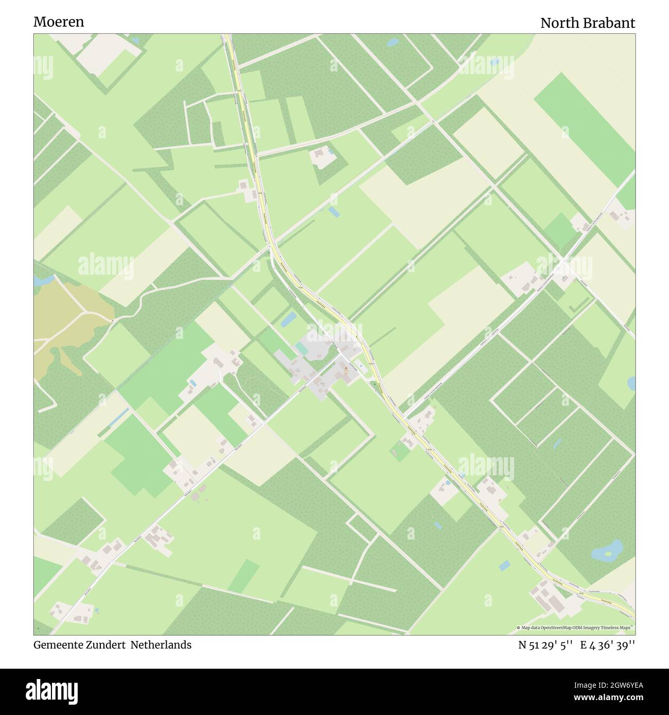 Moeren, Gemeente Zundert, Niederlande, Nordbrabant, N 51 29' 5'', E 4 ...