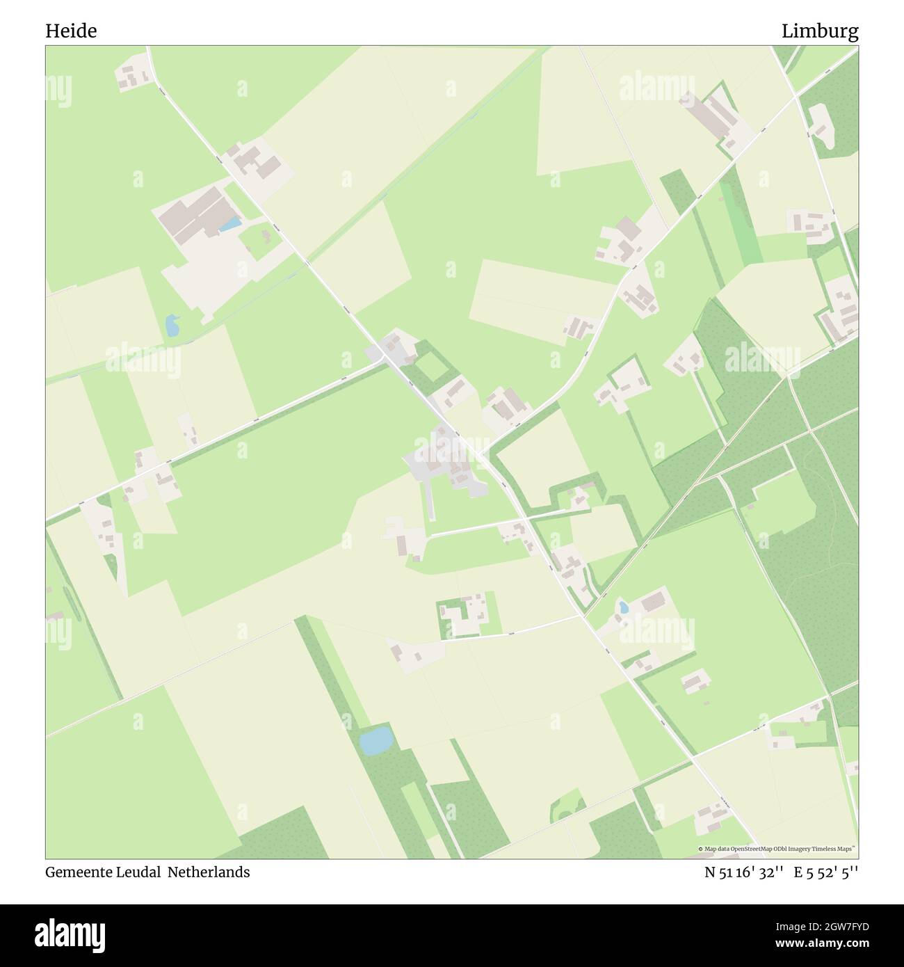 Heide, Gemeente Leudal, Niederlande, Limburg, N 51 16' 32'', E 5 52' 5 ...