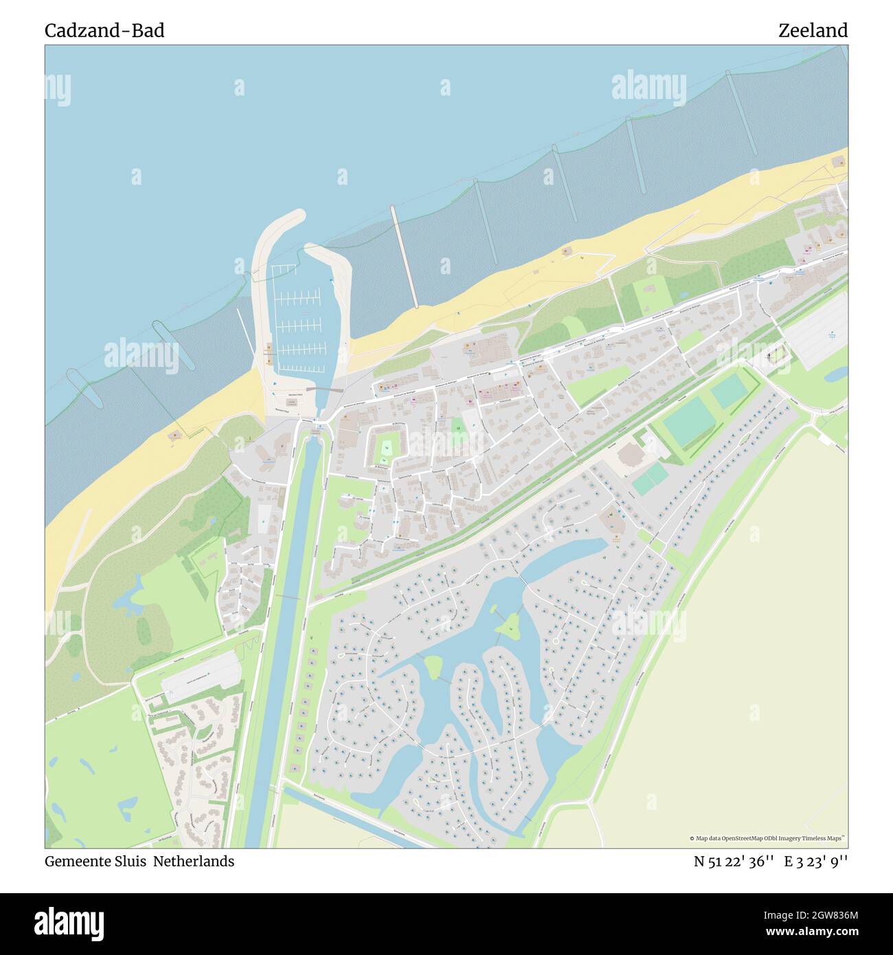 Cadzand schlecht Ausgeschnittene Stockfotos und -bilder - Alamy