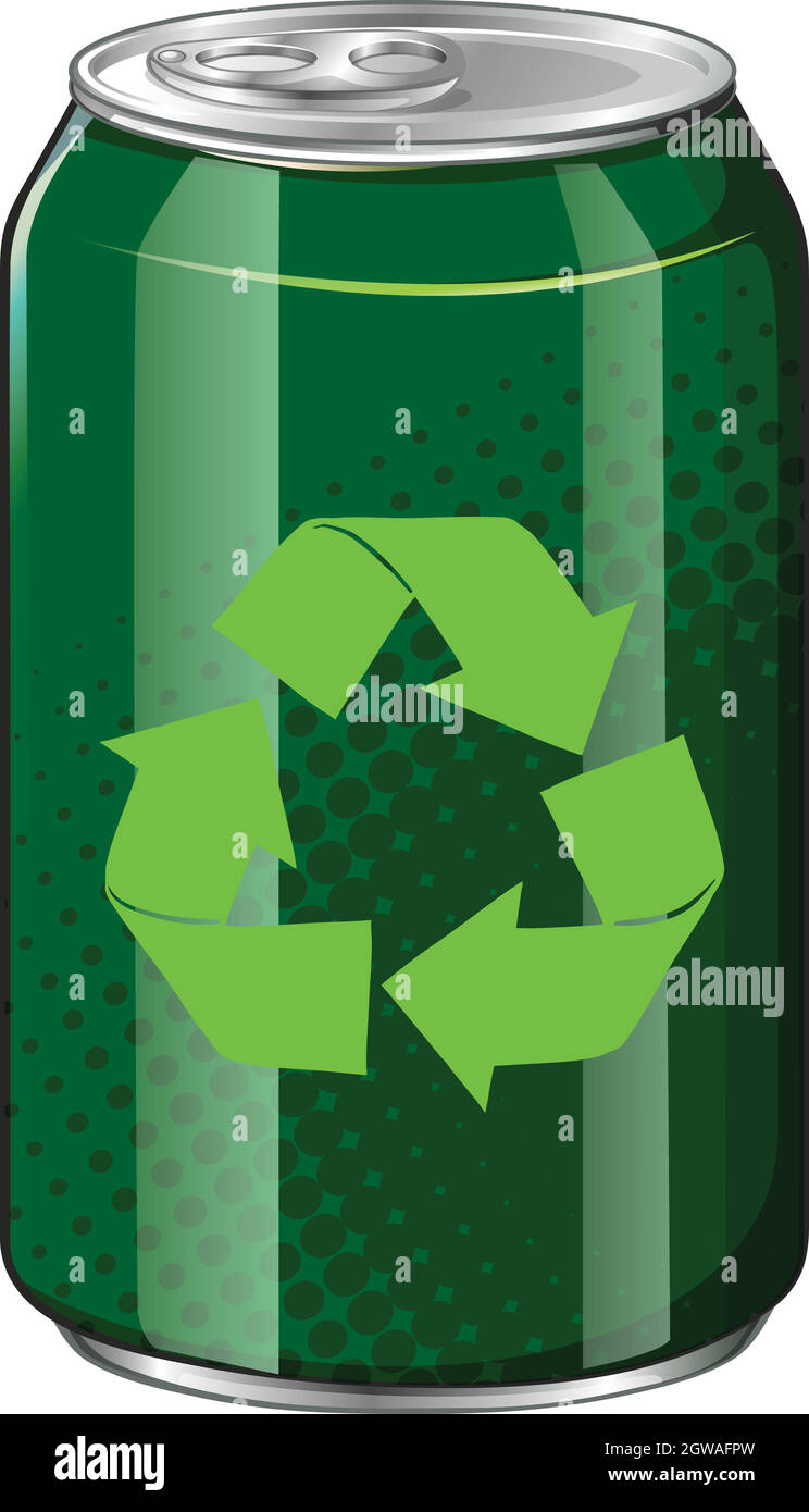 Recycle symbol can -Fotos und -Bildmaterial in hoher Auflösung – Alamy