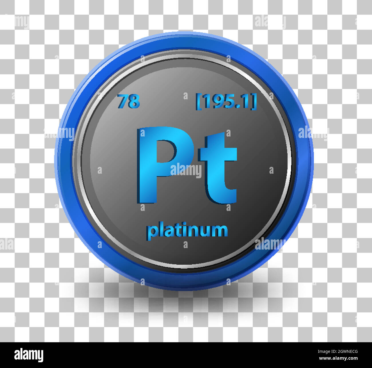 Platinum atom -Fotos und -Bildmaterial in hoher Auflösung – Alamy