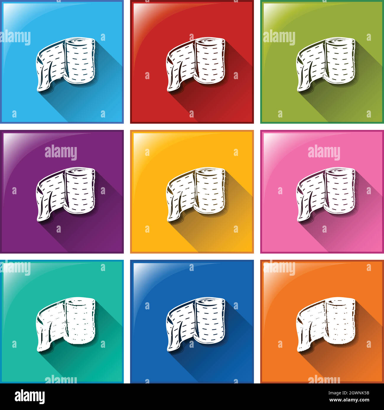 Gips medizinisch Stock-Vektorgrafiken kaufen - Alamy