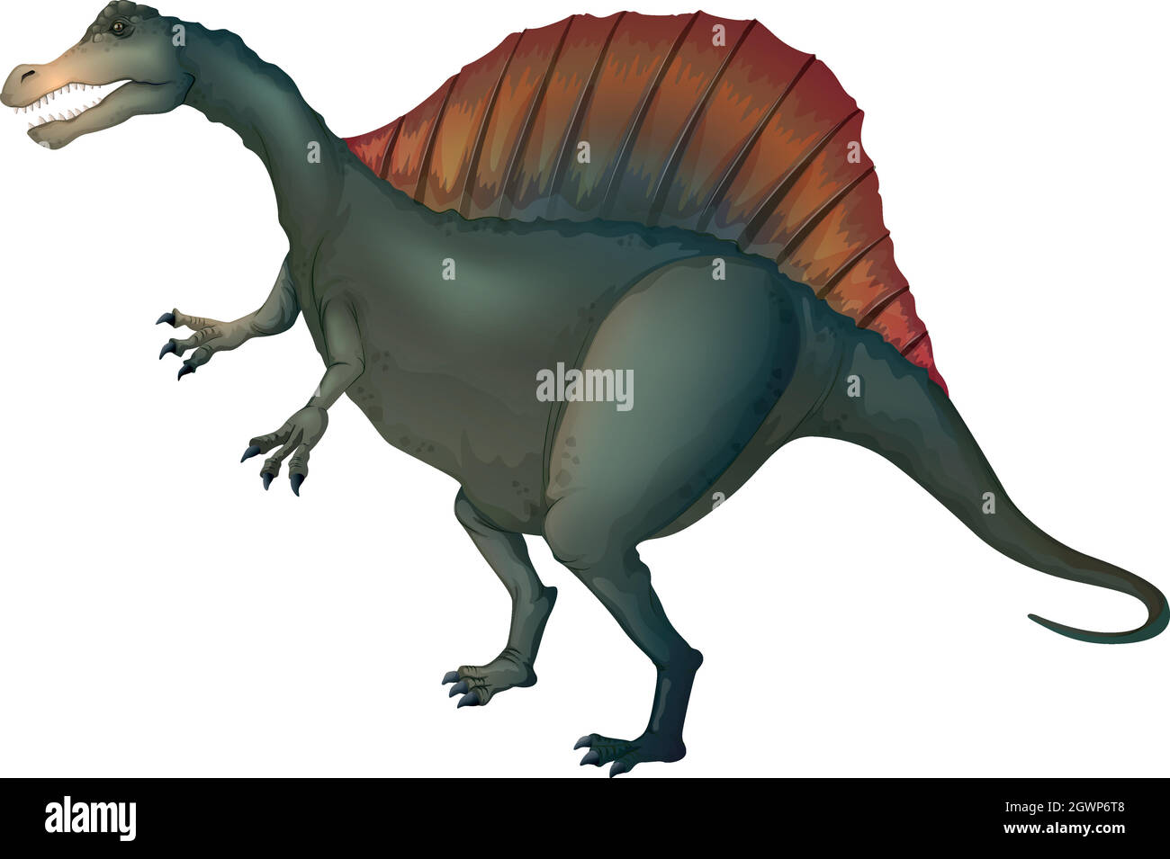 Spinosaurus drawing -Fotos und -Bildmaterial in hoher Auflösung – Alamy