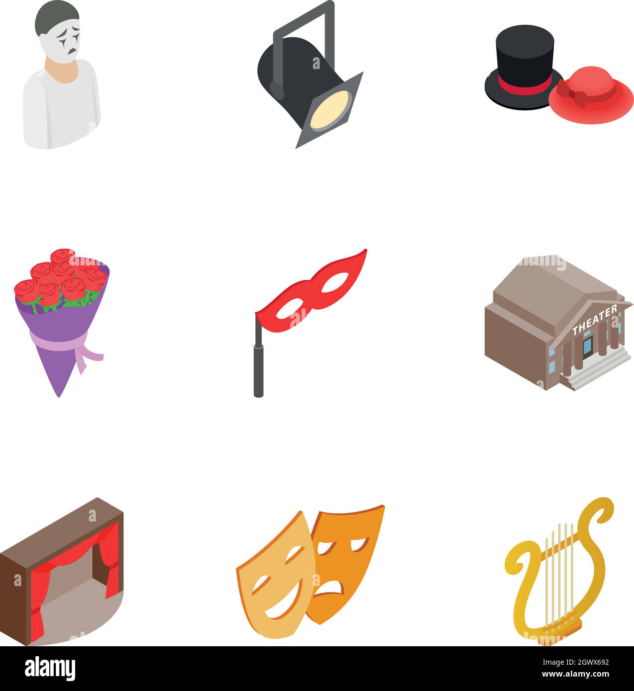 Operetta classical music Stock-Vektorgrafiken kaufen - Alamy