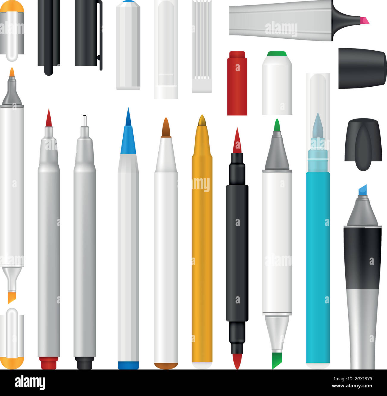 Filzstift zeichnung Stock-Vektorgrafiken kaufen - Alamy