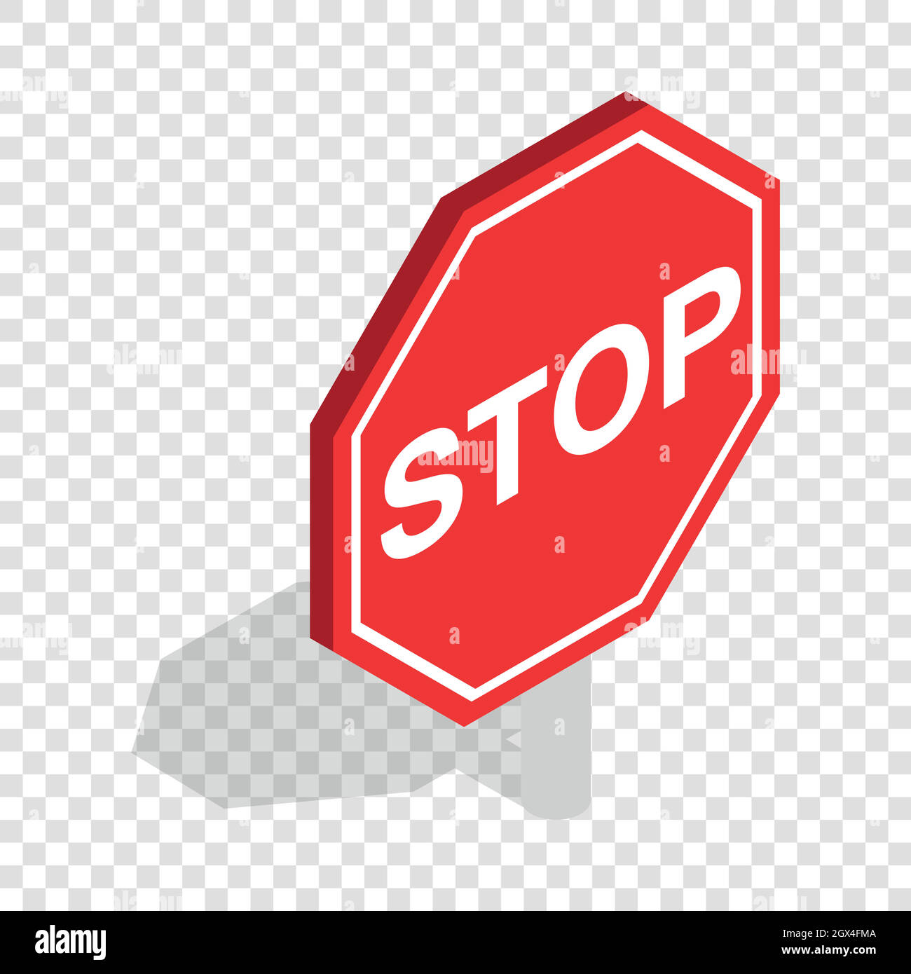 Traffic entrance sign Stock-Vektorgrafiken kaufen - Alamy