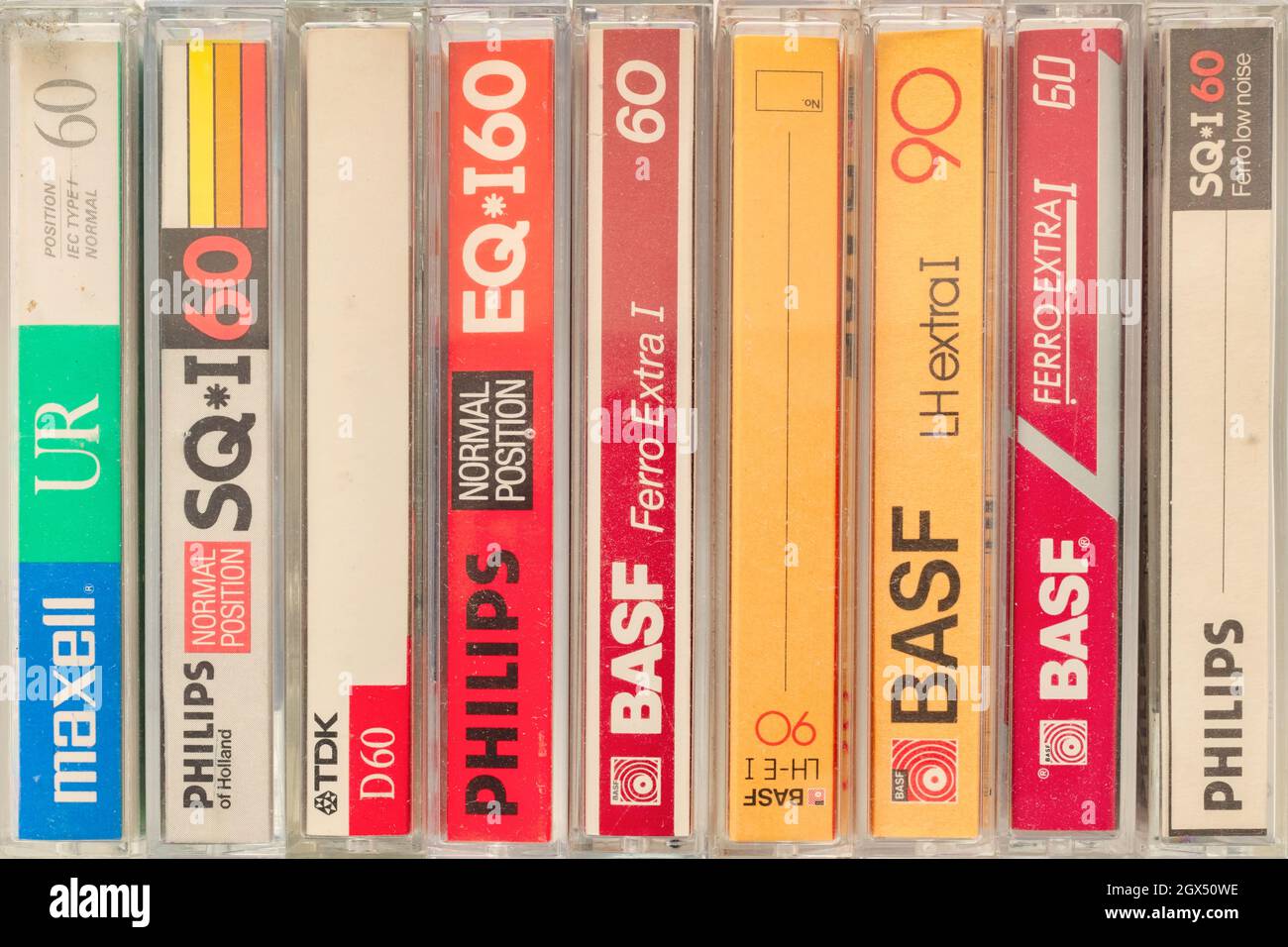 Tdk kompakte kassette Stockfotos und -bilder Kaufen - Alamy