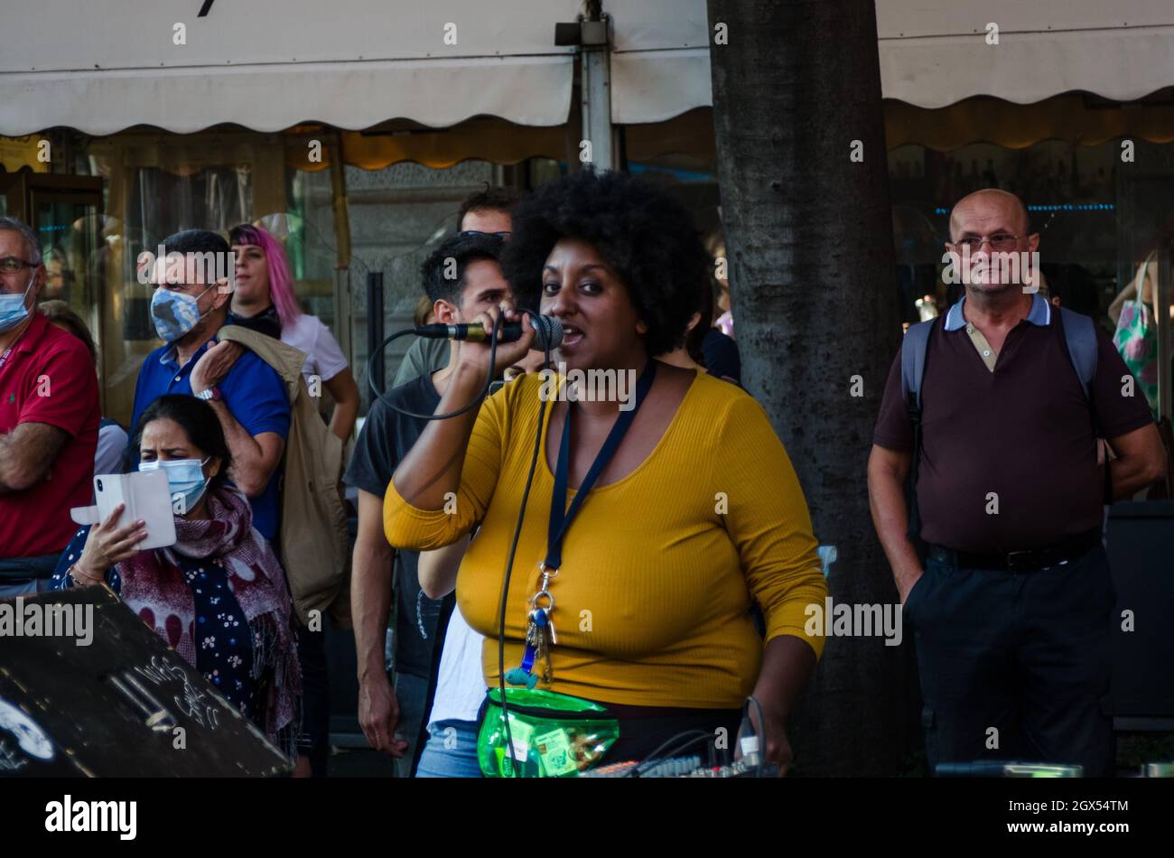 Die Klimawoche in Mailand endet am Samstag, dem 2. Oktober 2021, mit ...