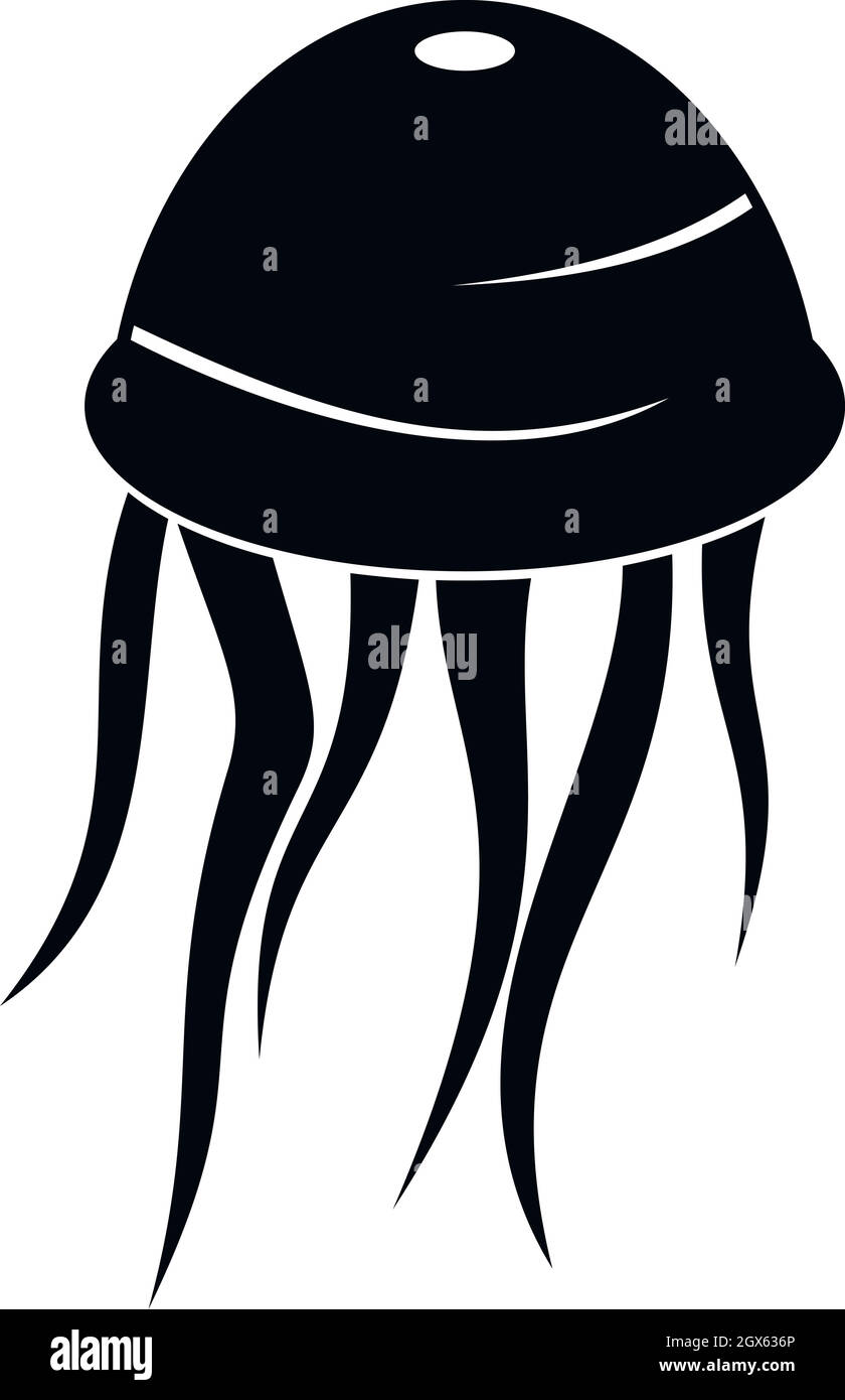 Quallen zeichen Stock-Vektorgrafiken kaufen - Alamy