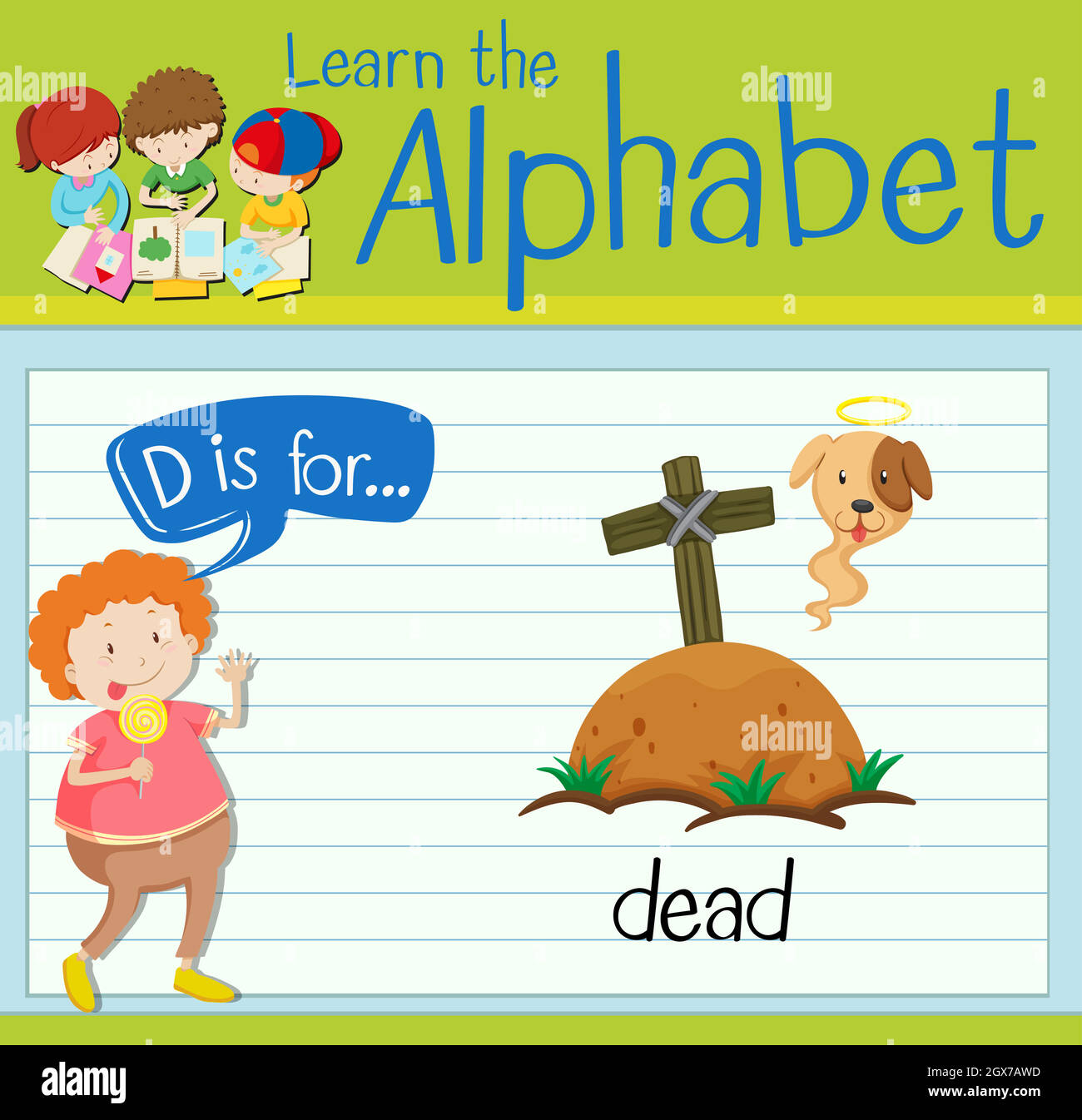 Kinder tot Stock-Vektorgrafiken kaufen - Alamy