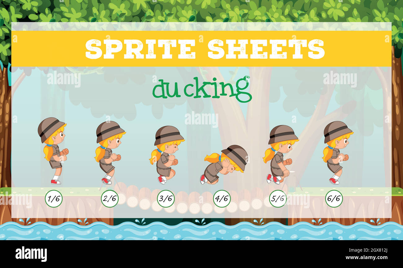 Sprite sheet background -Fotos und -Bildmaterial in hoher Auflösung – Alamy