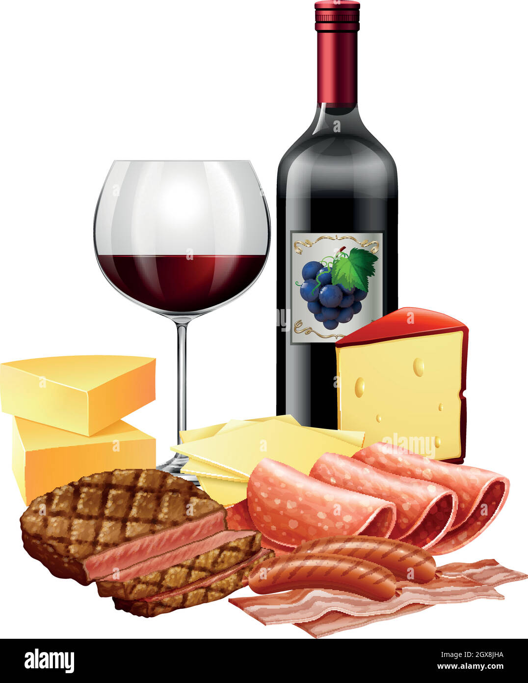 Mahlzeit sollte Stock-Vektorgrafiken kaufen - Alamy