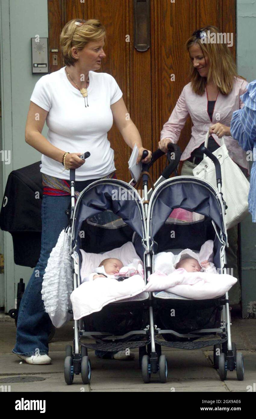 TV-Moderatorin Alice Beer macht das Mittagessen und geht mit ihren ...