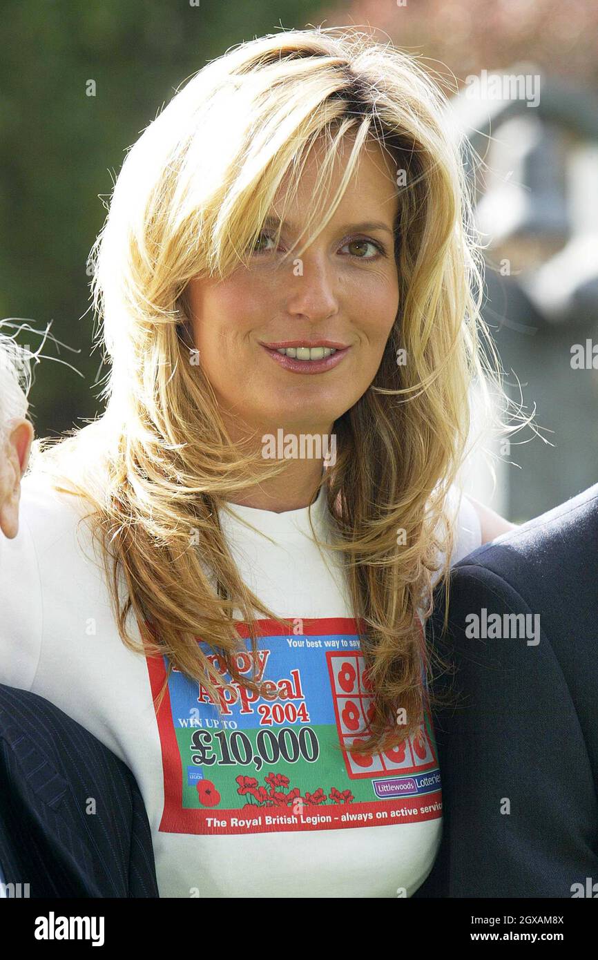 Penny Lancaster bringt zusammen mit zwei britischen Helden des Zweiten ...