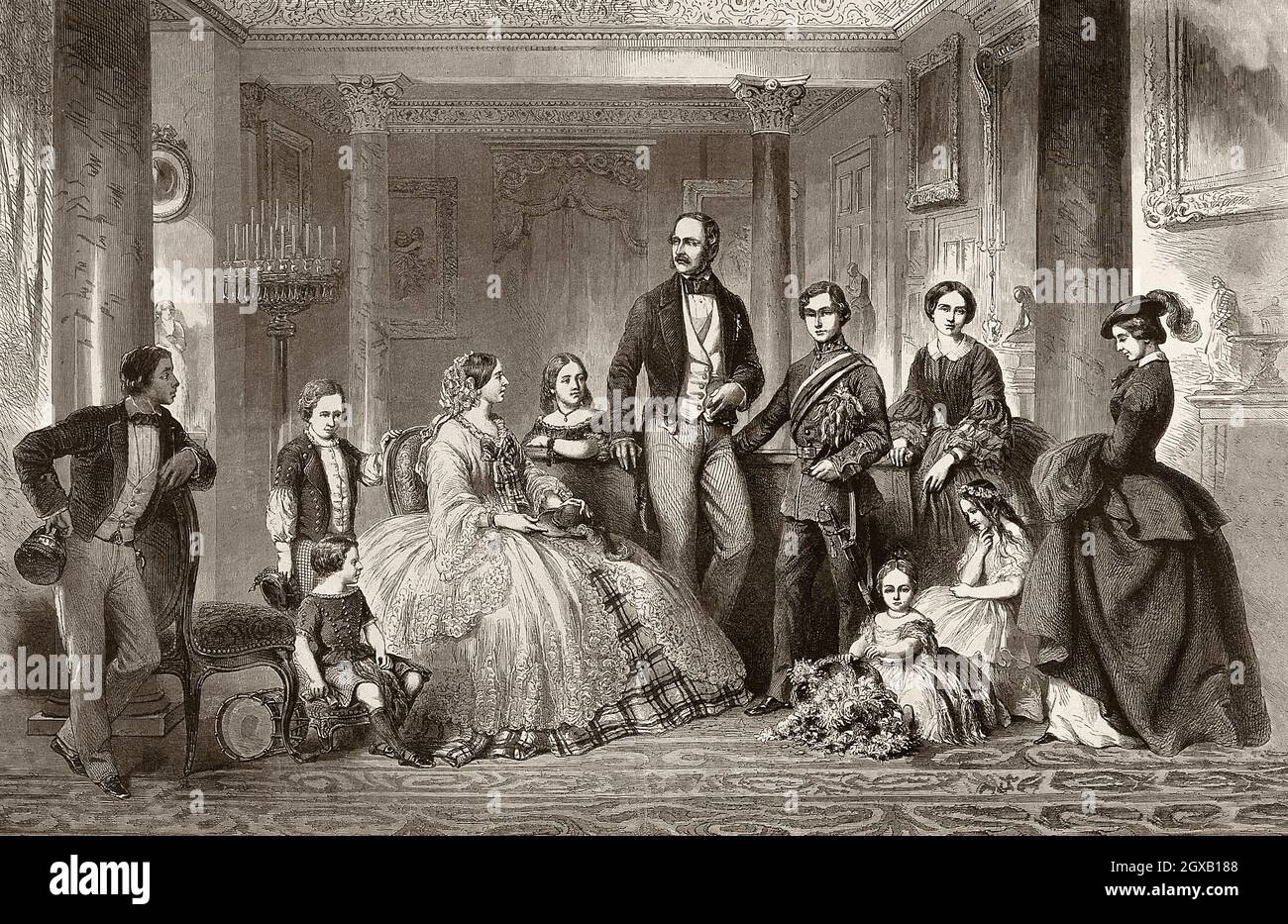 Kinder der königin victoria und prinz albert Stockfotos und -bilder ...