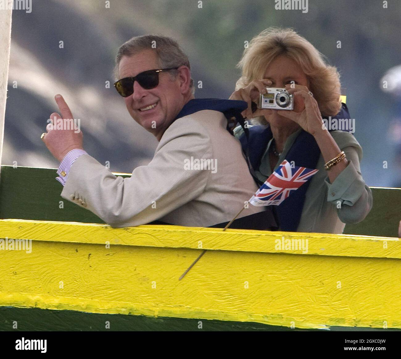 Prinz Charles, Prinz von Wales und Camilla, Herzogin von Cornwall, die ...
