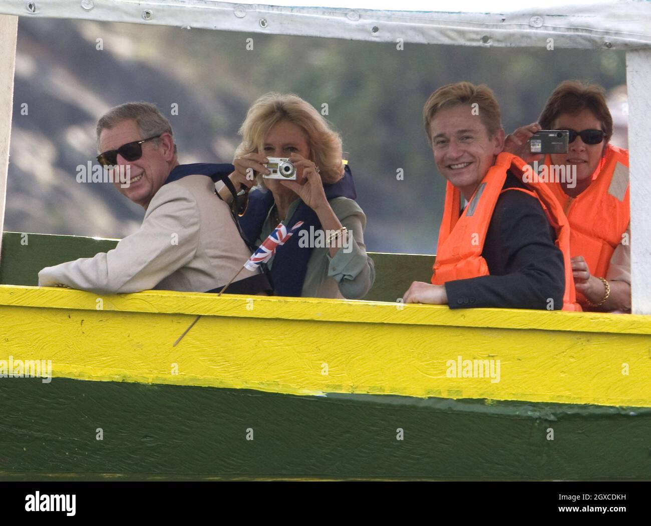 Prinz Charles, Prinz von Wales und Camilla, Herzogin von Cornwall, die ...