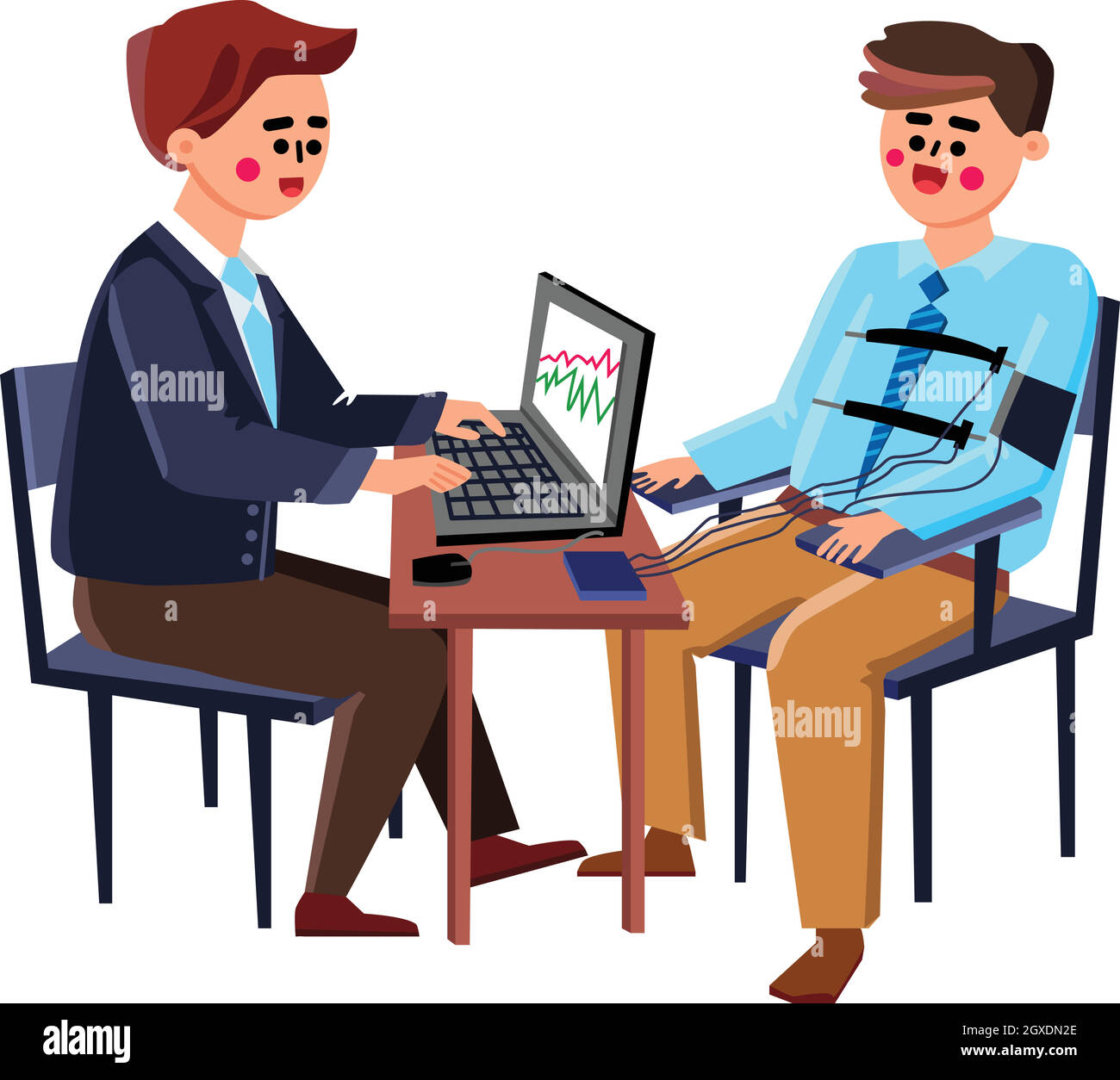 Polygraph lie detector -Fotos und -Bildmaterial in hoher Auflösung – Alamy