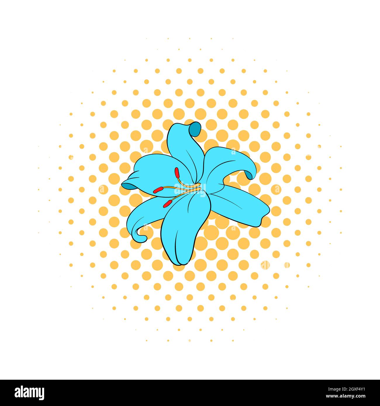 Blumen comics -Fotos und -Bildmaterial in hoher Auflösung – Alamy