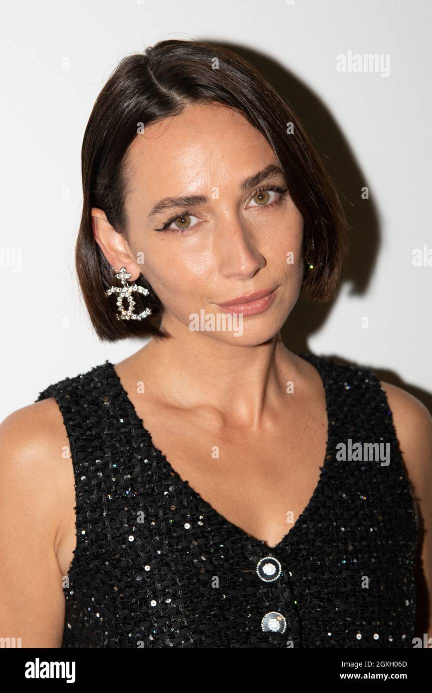 Rebecca Dayan nimmt an der Chanel Womenswear Fruhjahr Sommer 2022 im Rahmen der Paris Fashion Week am 05. Oktober 2021 in Paris Frankreich Teil. Foto von Laurent Zabulon ABACAPRESS.COM Stockfotografie...
