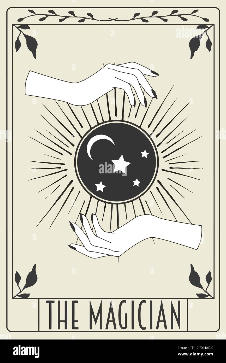 Die magier tarotkarte -Fotos und -Bildmaterial in hoher Auflösung – Alamy