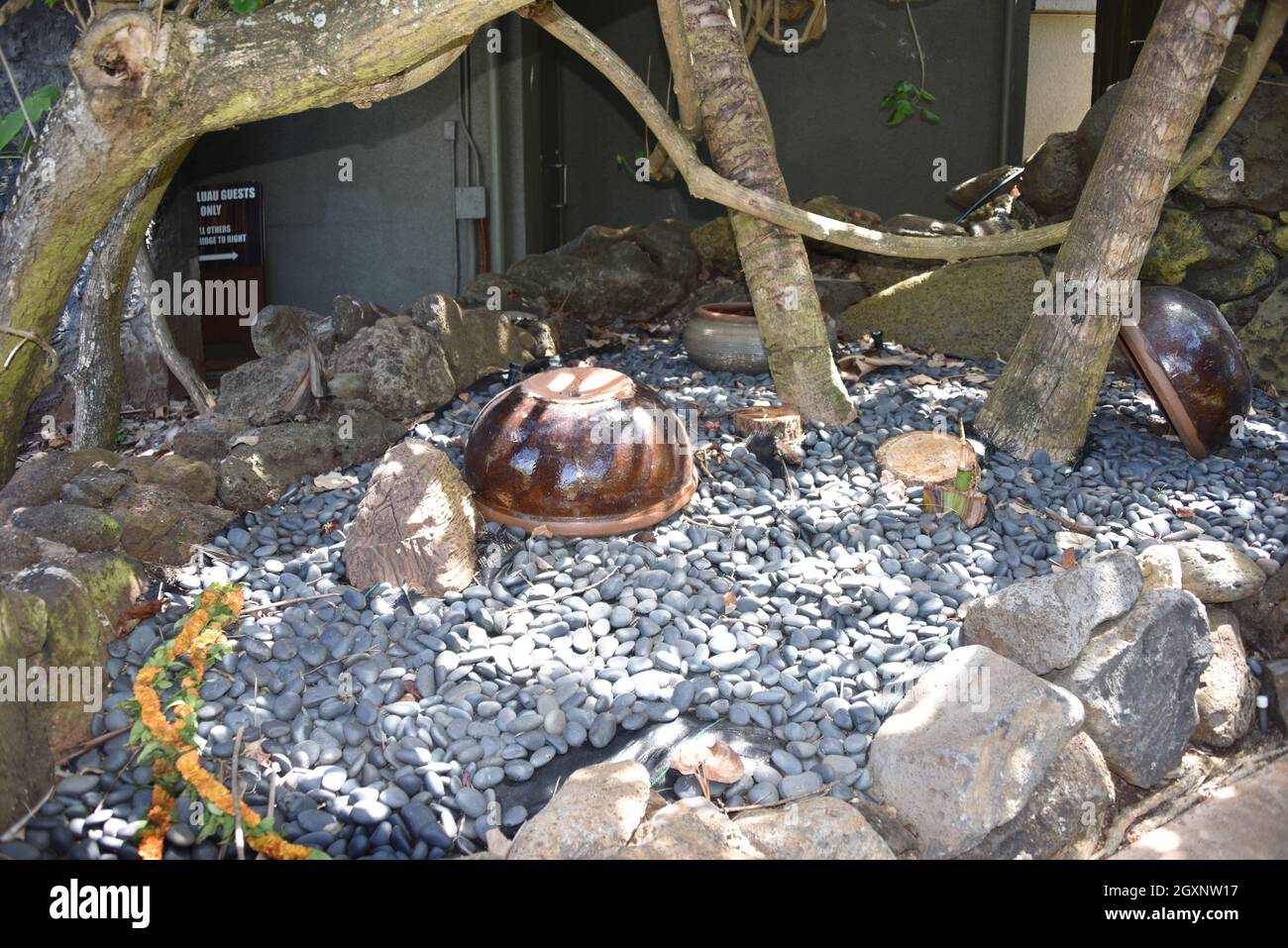 Oahu HI USA 6/3-4/2021. Polynesisches Kulturzentrum. Eröffnet Am 10/12 ...