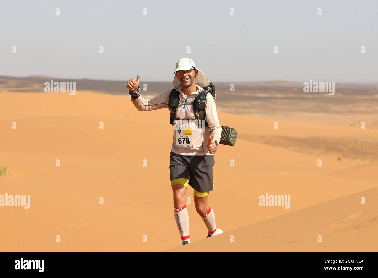 Sahara-Wüste, Marokko, 5. Oktober 2021; Kourci Dial Zaid to Jebel El ...