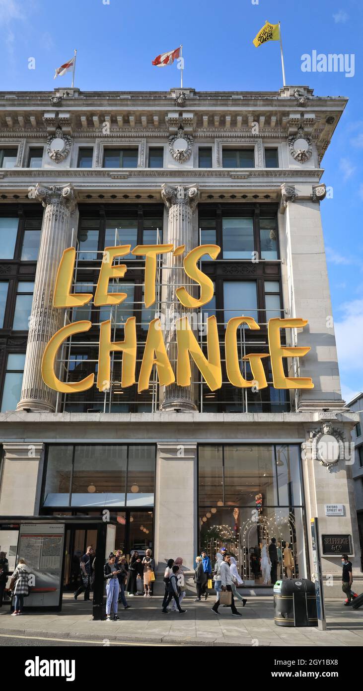 Flagship store selfridges -Fotos und -Bildmaterial in hoher Auflösung – Alamy