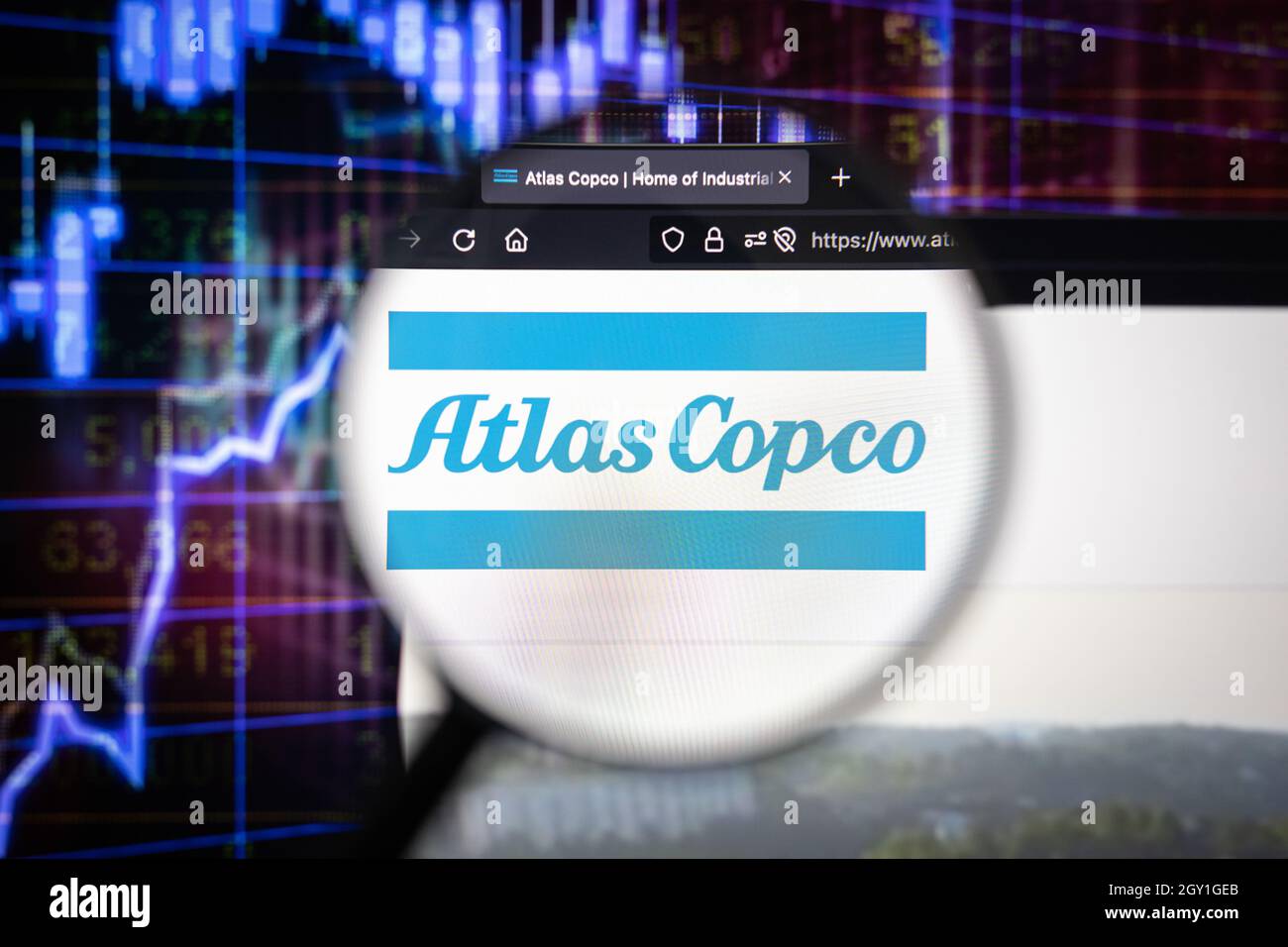 Atlas copco symbol -Fotos und -Bildmaterial in hoher Auflösung – Alamy