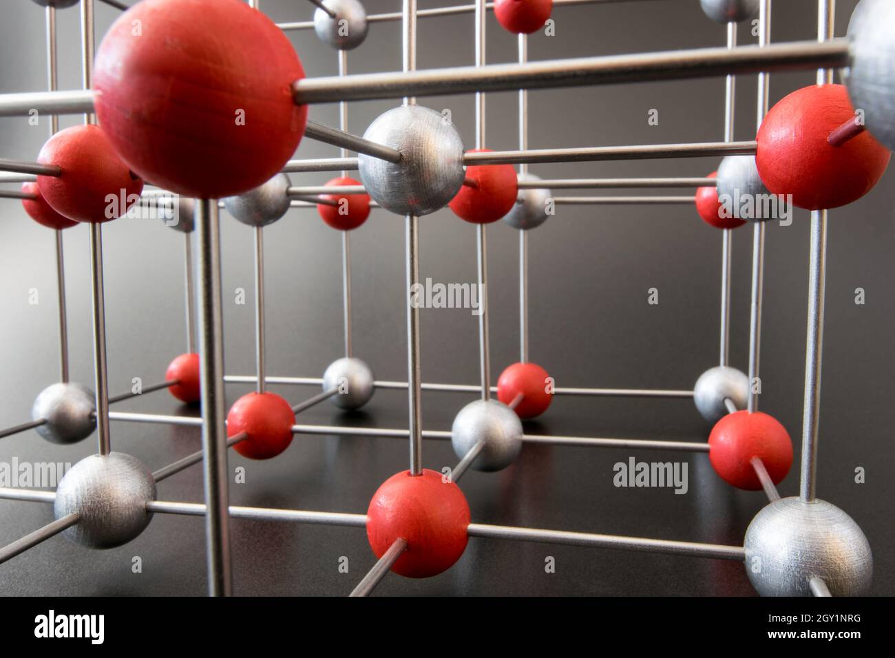 Natriumchlorid Kristallmodell Stockfotos und -bilder Kaufen - Alamy