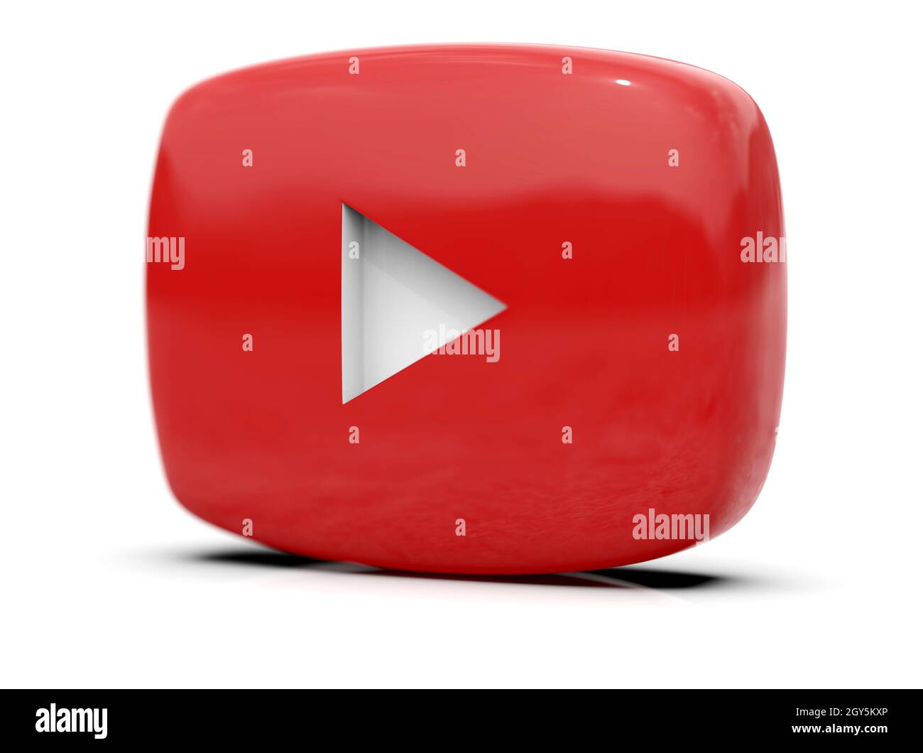 Youtube Play Button Sign Video Icon Logo, Online Broadcasting Service ...