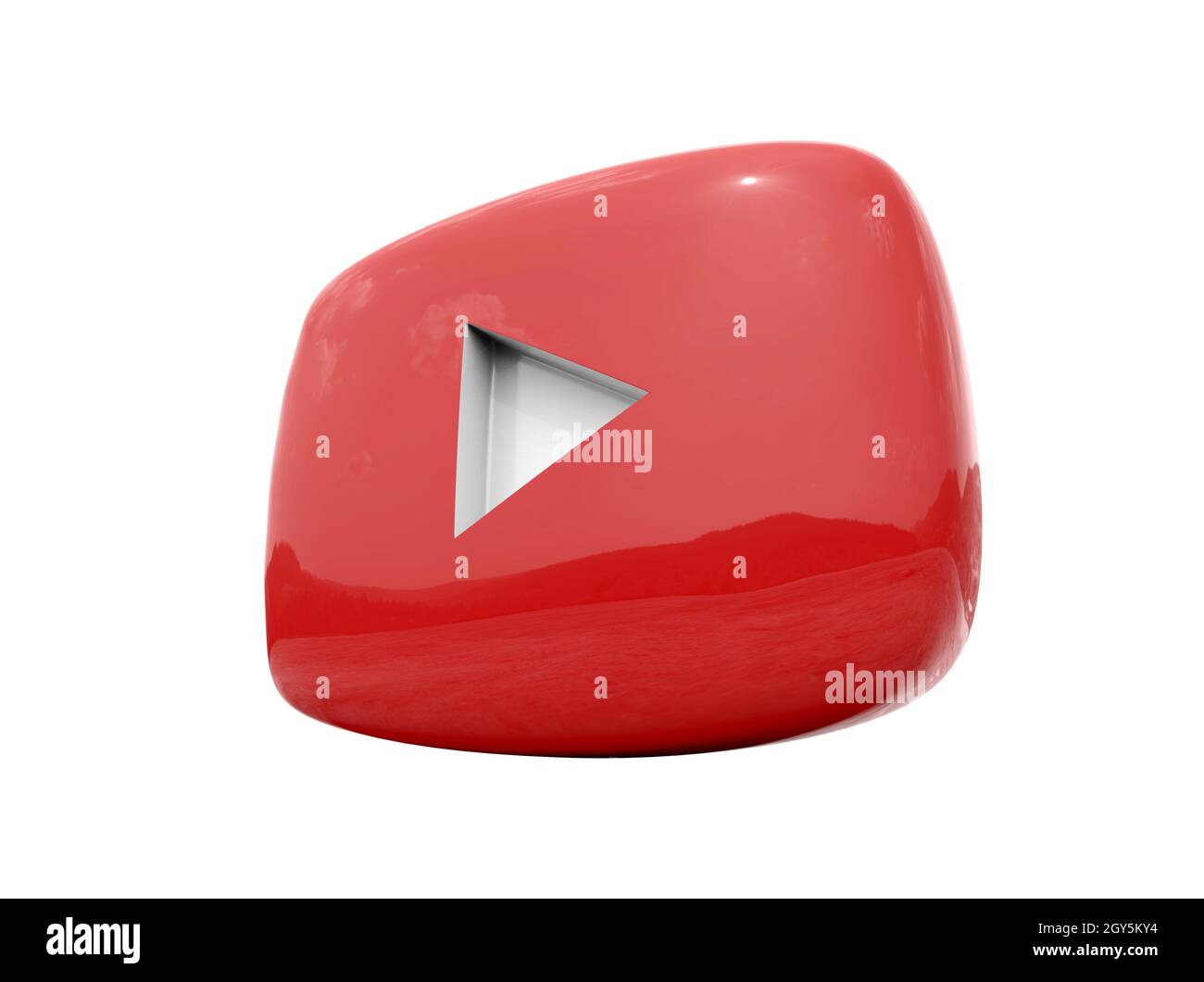 Tube youtube logo symbol icon Ausgeschnittene Stockfotos und -bilder ...