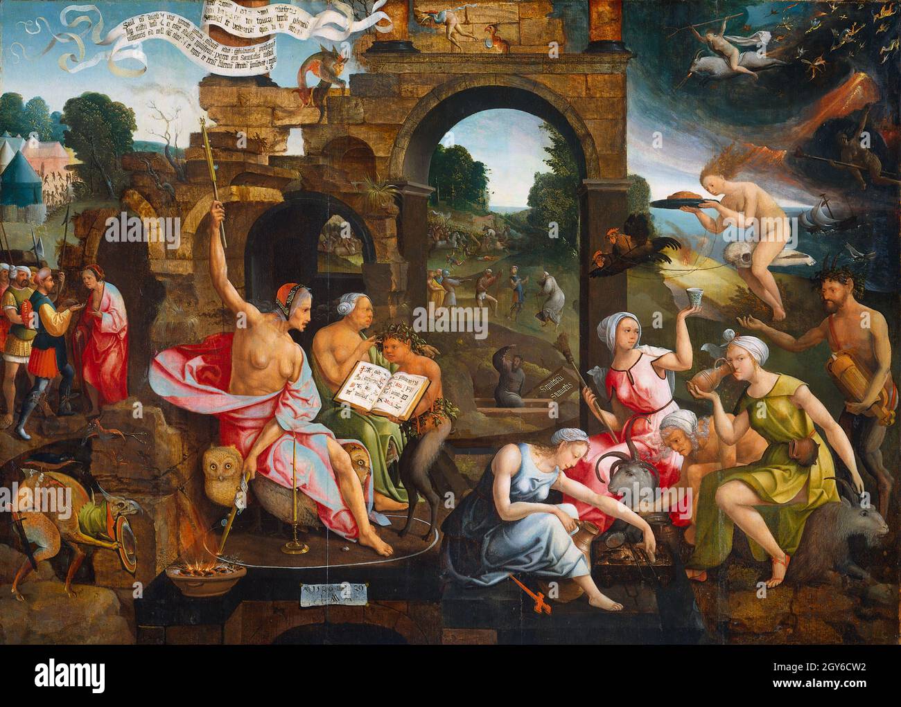 Hexe folter illustration -Fotos und -Bildmaterial in hoher Auflösung ...