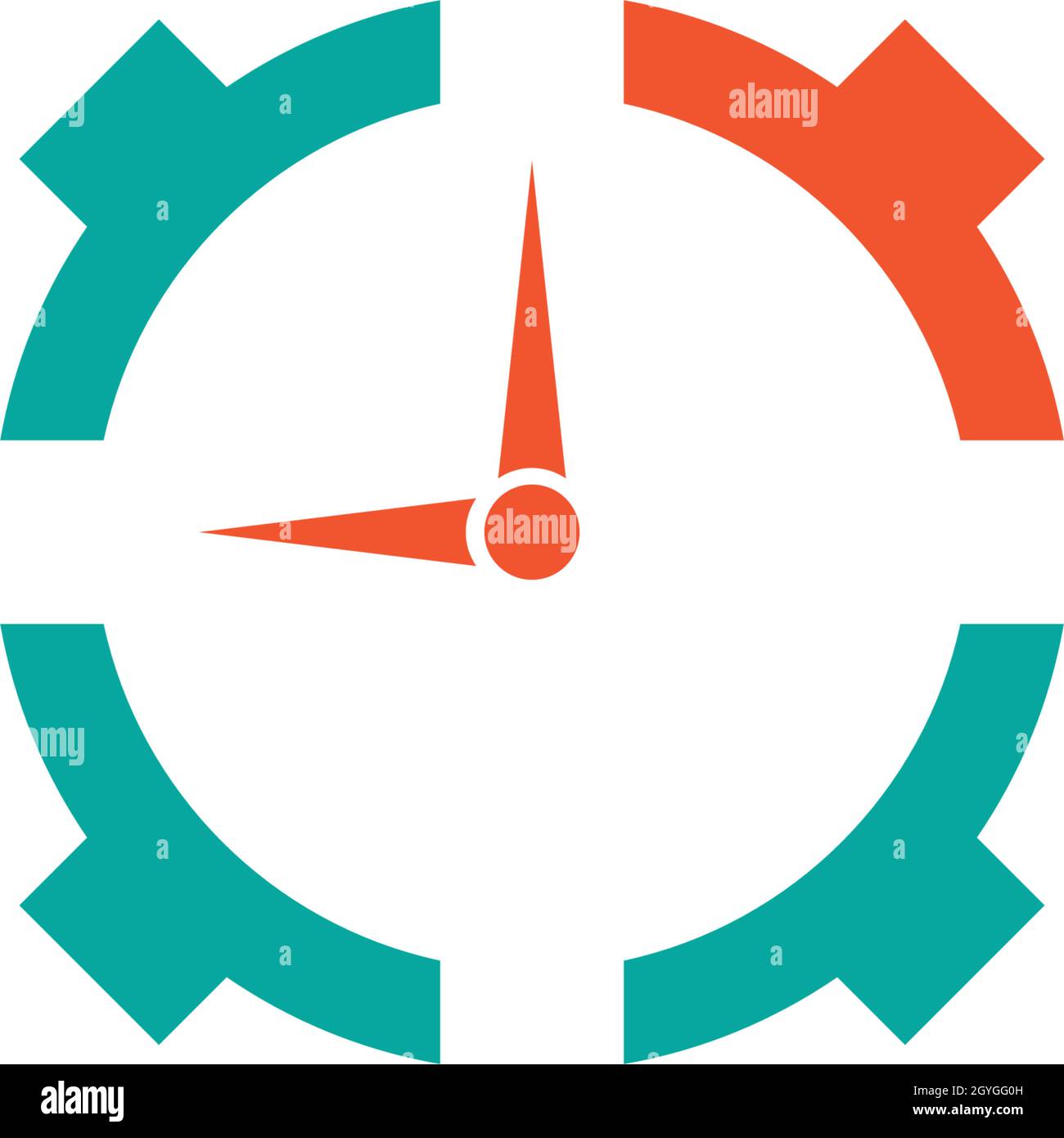Chronometer logo Stock-Vektorgrafiken kaufen - Alamy