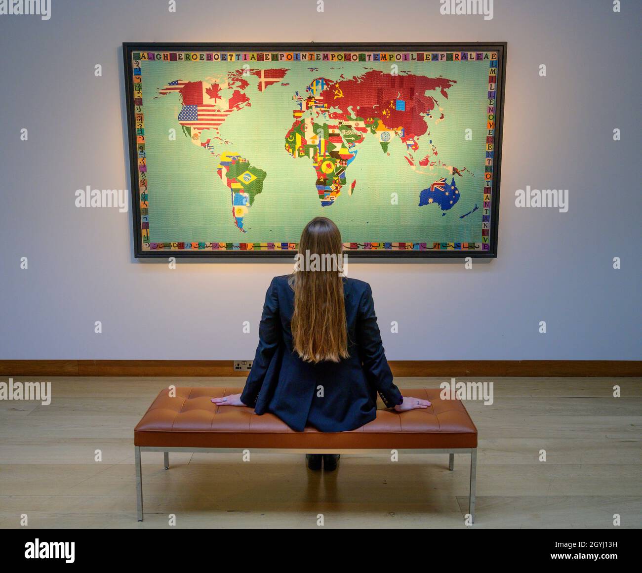 Christie's, London, Großbritannien. Okt. 2021. Werke von Jean-Michel ...