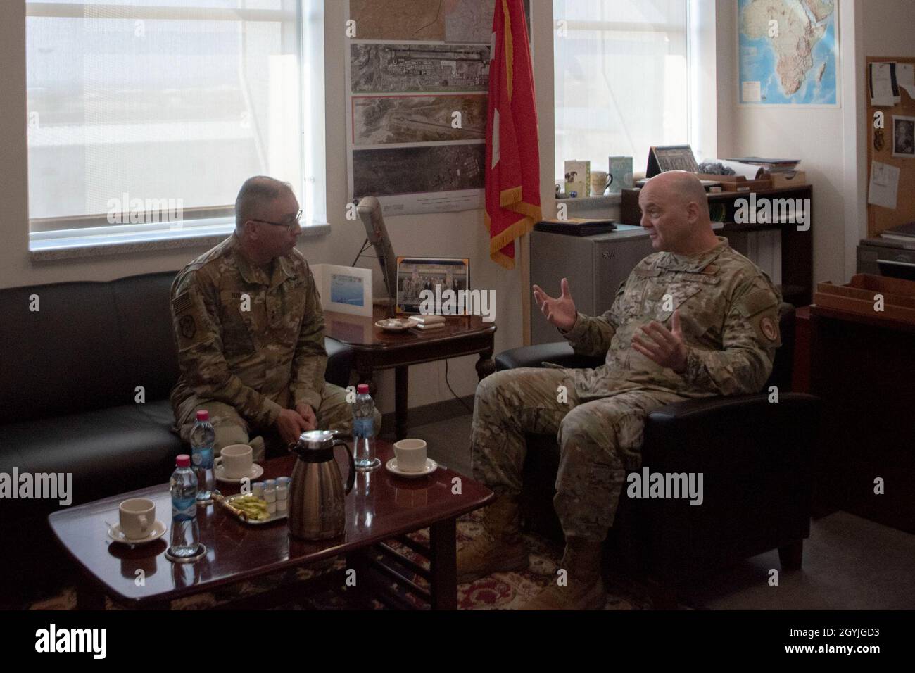 US Air Force Brig. General James R. Kriesel, stellvertretender ...