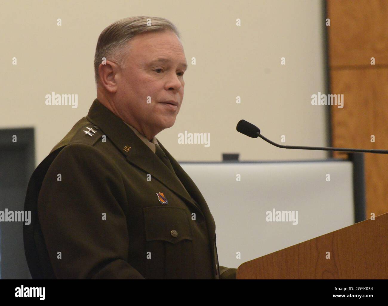 Maj. General Bret Daugherty, der Adjutant General der Washington ...