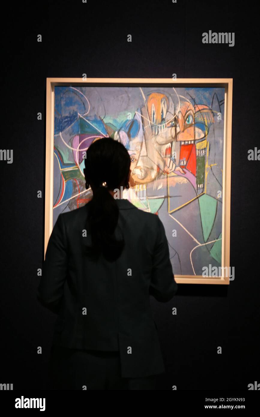 Werke von Jean-Michel Basquiat , Peter Doig , david Hockney , Bridget ...