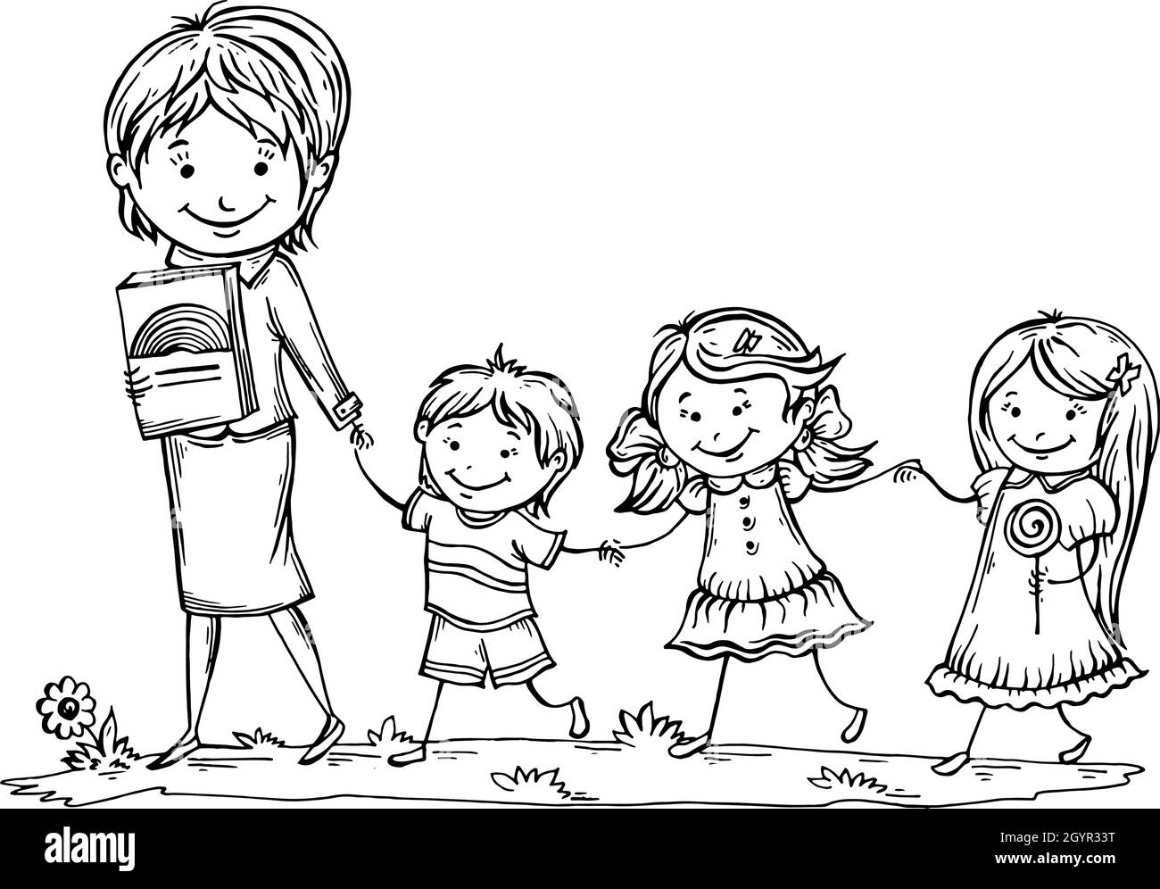 Cartoon kinder Stock-Vektorgrafiken kaufen - Seite 3 - Alamy