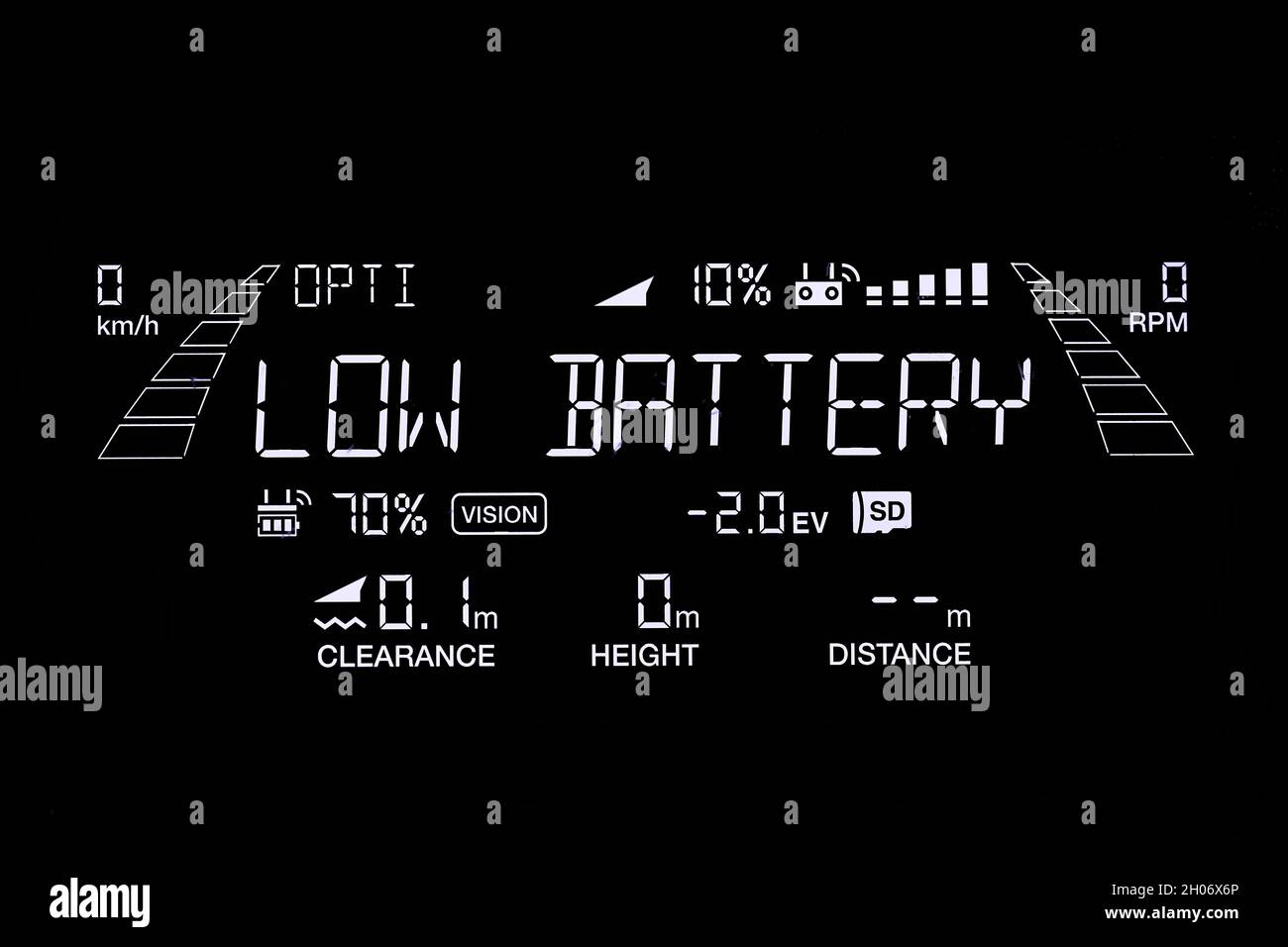 Low battery signal -Fotos und -Bildmaterial in hoher Auflösung – Alamy