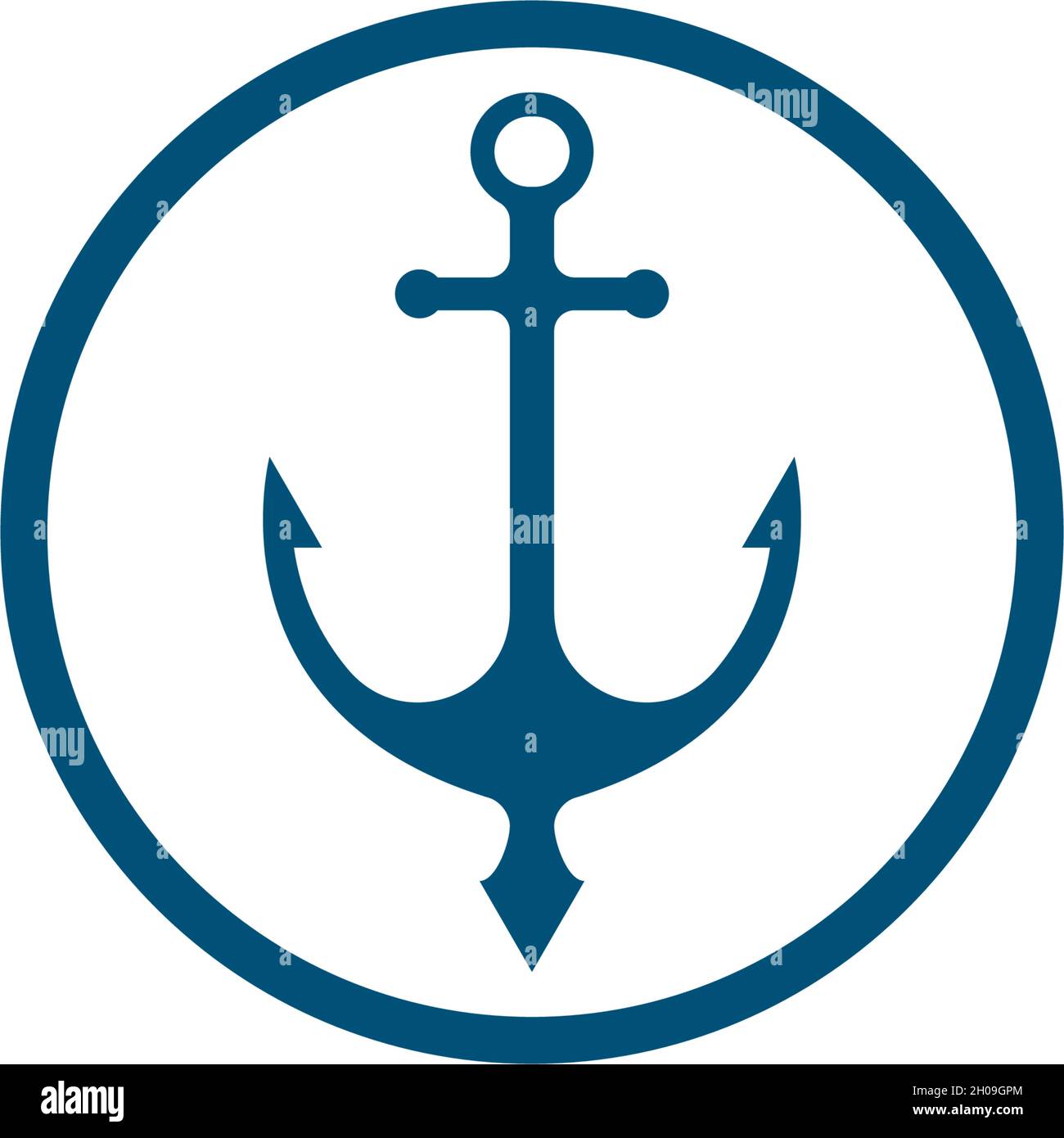 Anker logo vorlage -Fotos und -Bildmaterial in hoher Auflösung – Alamy