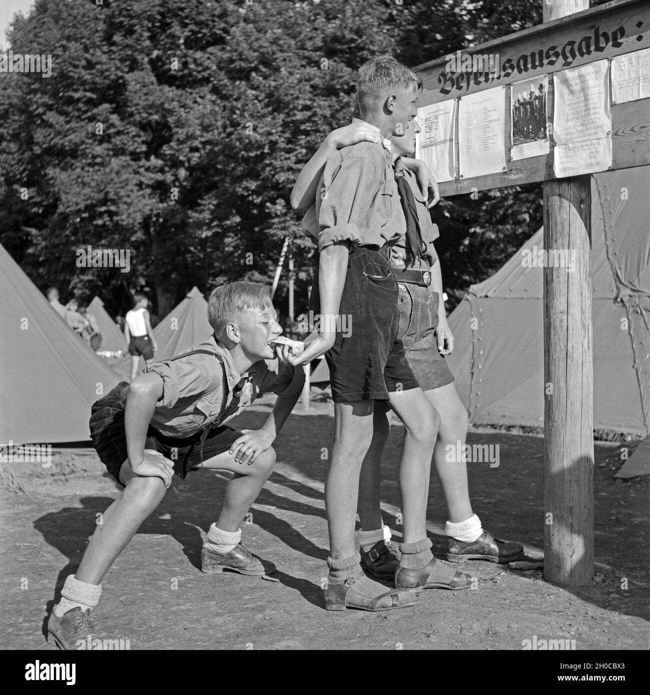 Nazi germany hitler youth camp -Fotos und -Bildmaterial in hoher ...