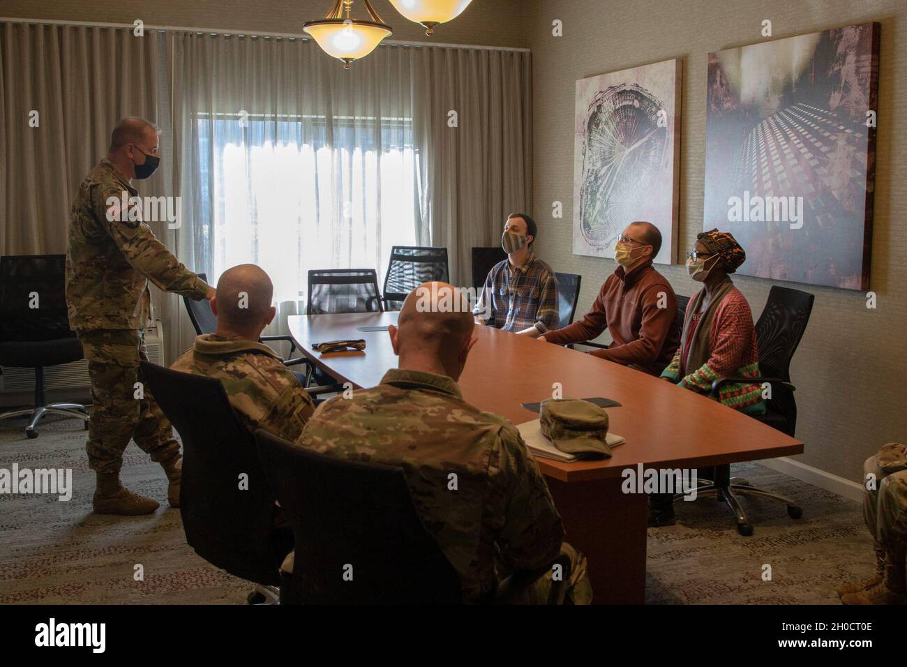 US Army Brig. General Jeffrey Smiley, Director Joint Staff des ...