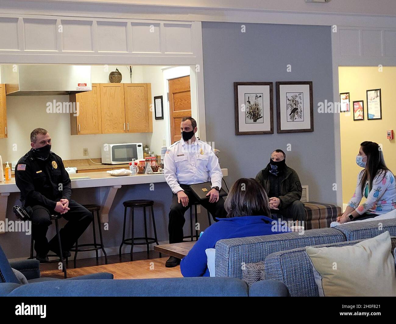 Fort Drum Deputy Chief of Operations Morgan Cady, Assistant Fire Chief ...